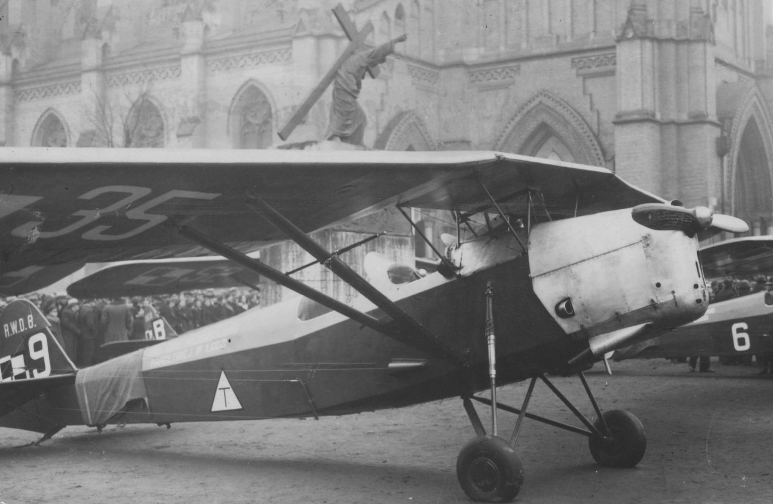 RWD-8 "2" w Oborach - 1937 r. - Okolice Konstancina